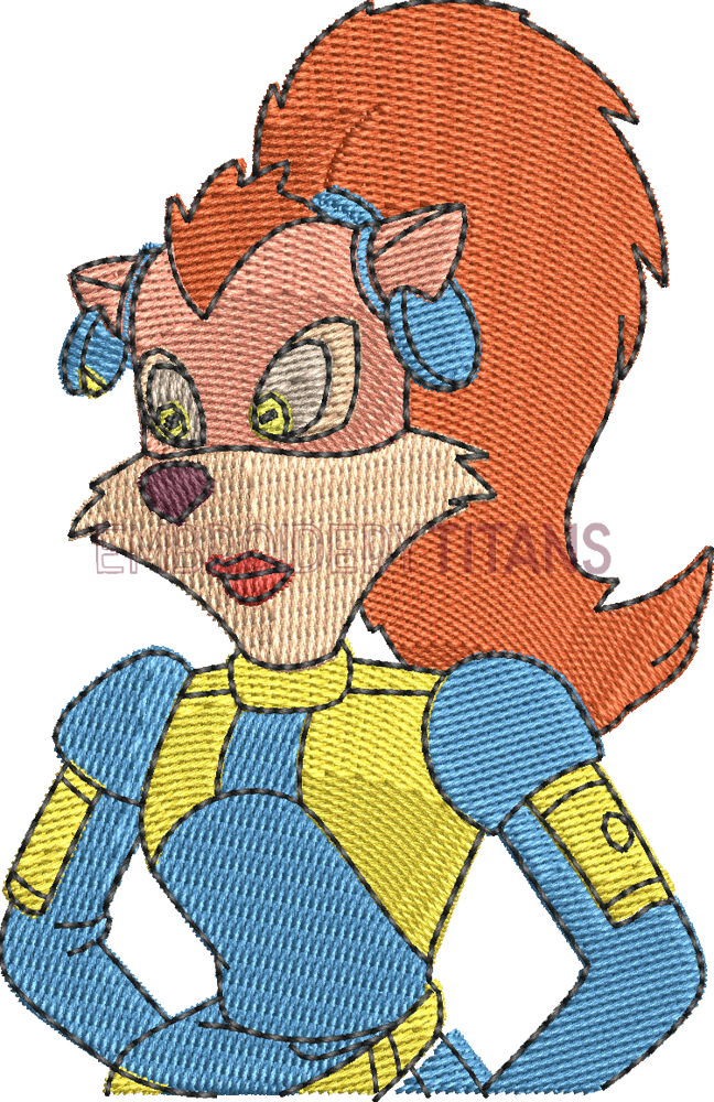 Renée Sonic Underground Free Machine Embroidery Design Download in PES ...